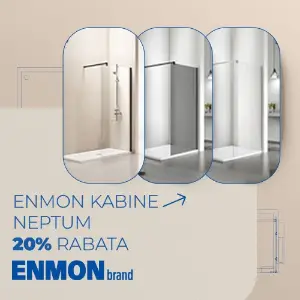 Enmon Walk In Kabine -20%